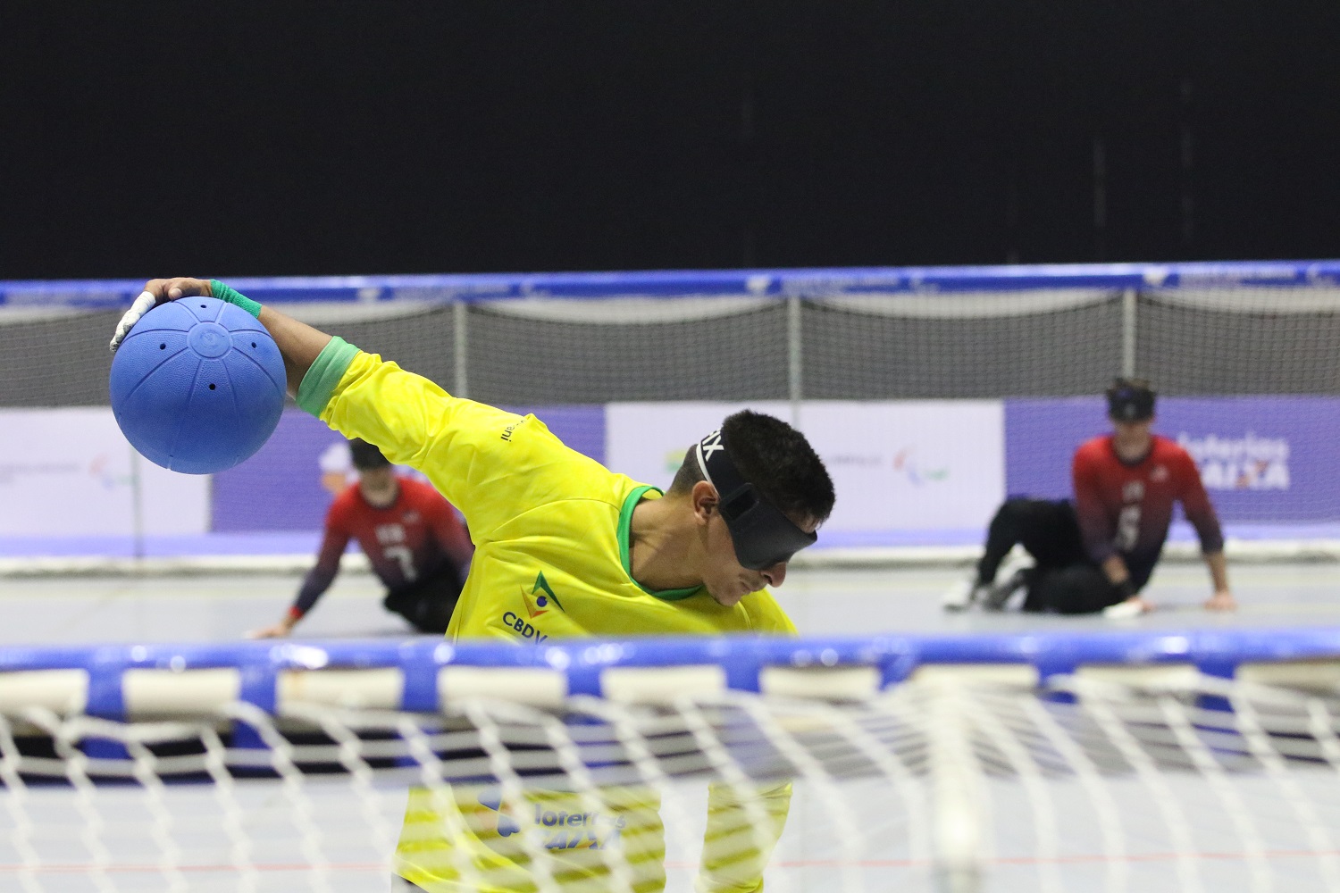 Dominante, Brasil vence os EUA no Desafio Internacional de Goalball — CBDV